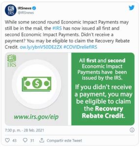 How to claim your stimulus check from the IRS on your 2020 tax return